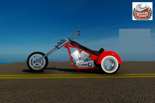 Chopper 6 Trike Version - Motorcycles - Genesis3DX