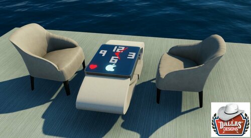 I-Watch Table and Chairs - Living Room - Genesis3DX - Your 3DXChat ...