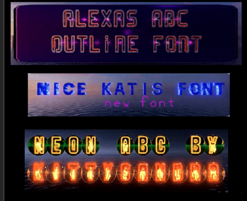 JNT - EDITOR - Font Items - Genesis3DX - Your 3DXChat Community