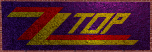 ZZ Top Logo - Artwork, Signs, & Logos - Genesis3DX - Your 3DXChat Community