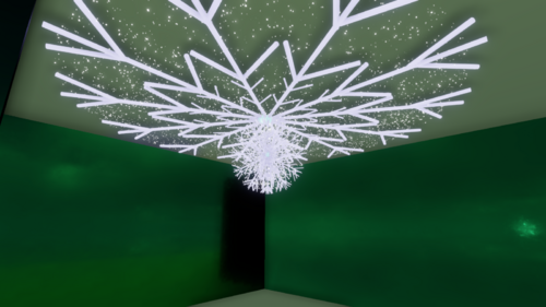 Ceiling lamp Snowflake - Christmas - Genesis3DX - Your 3DXChat Community