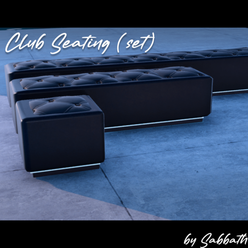 Modular Club Seating - CLUBS/ PUBS/ BARS Objects - Genesis3DX - Your ...