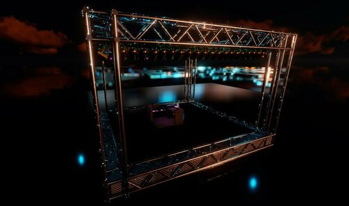 Double DJ Booth w/ Stage - Musical Instruments - Genesis3DX - Your ...