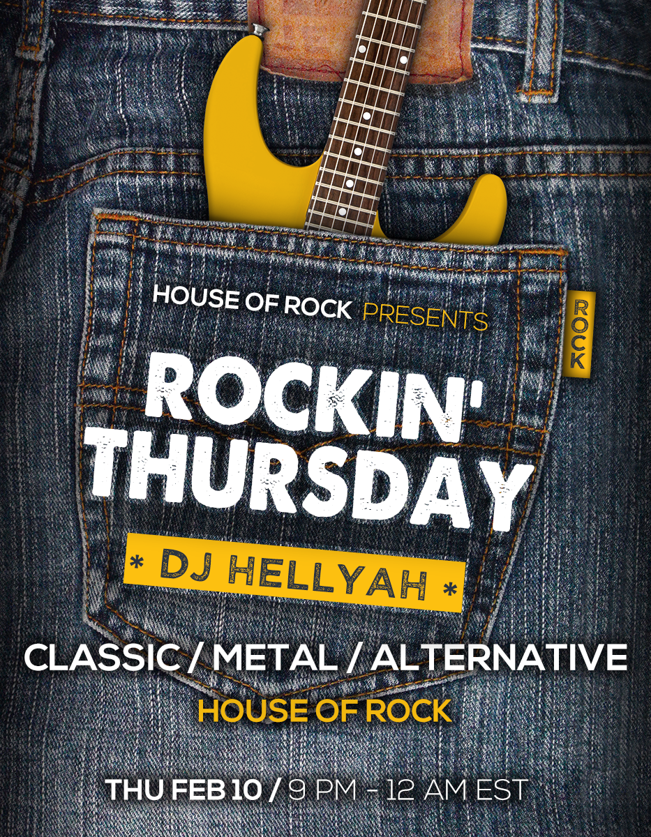 House of Rock Presents Rockin' Thursdays - Community Calendar ...