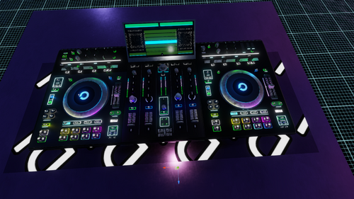 Denon DJ PRIME 4 DJ Deck - by AlphaWulf - Electronics - Genesis3DX ...