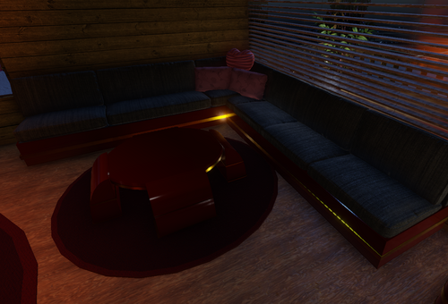Rose Colour Lounge Set - Living Room - Genesis3DX - Your 3DXChat Community