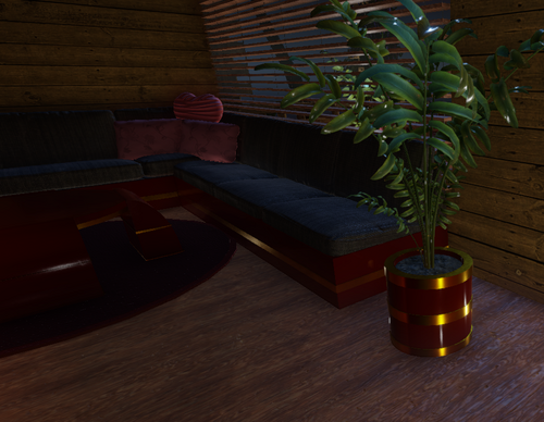 Rose Colour Lounge Set - Living Room - Genesis3DX - Your 3DXChat Community