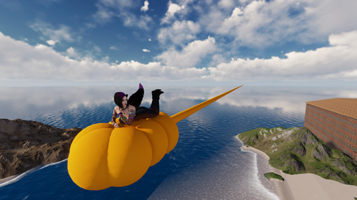Flying Nimbus (Dragon ball) By TsJenny - Outdoor Items - Genesis3DX