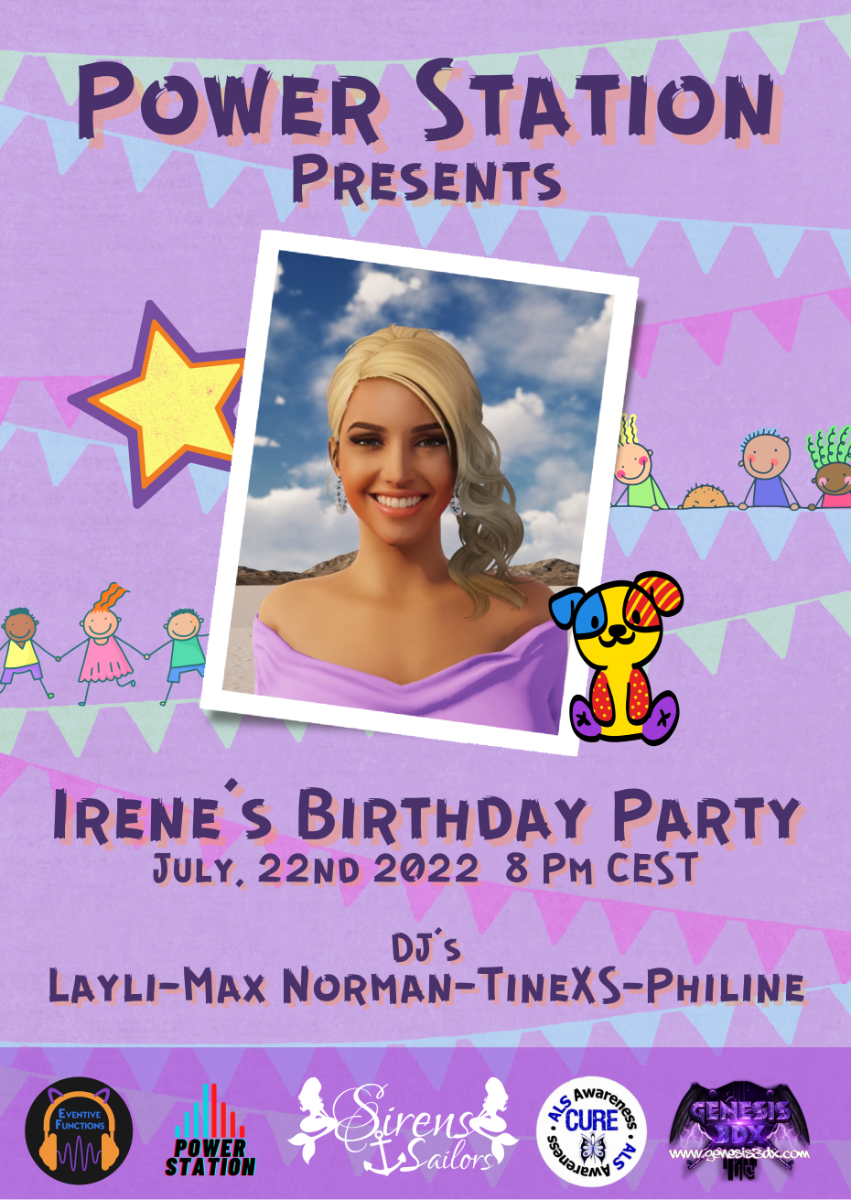 Power Station Presents: Irene's Birthday Party - Genesis3DX Supporters - Genesis3DX