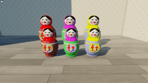 Matryoshka - Animals, Creatures & Characters - Genesis3DX - Your ...