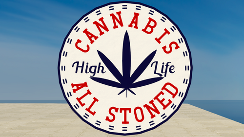 Cannabis All Stoned parody logo sign - Artwork, Signs, & Logos ...