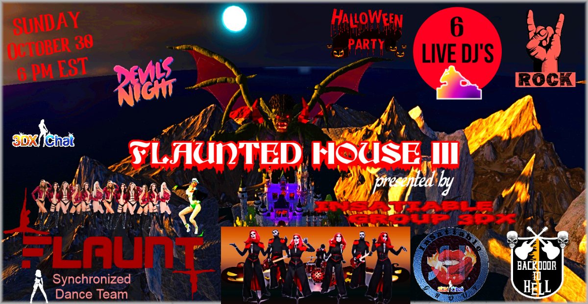 👻The FLAUNTED House 3 : Dracula's Castle🦇~ by Insatiable🎃 10/30/22 ...