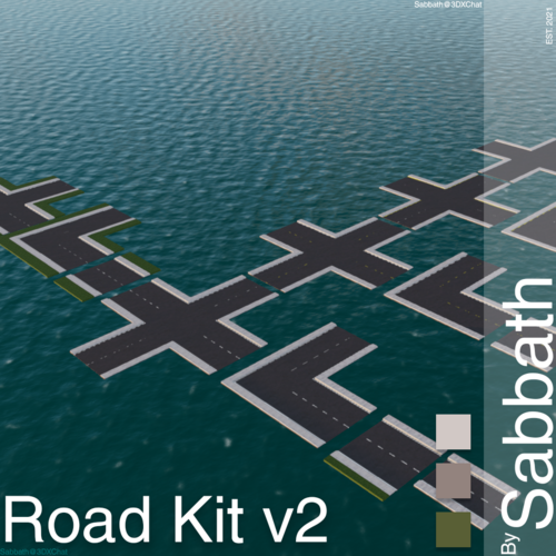 Road Kit v2 - Landscapes - Genesis3DX