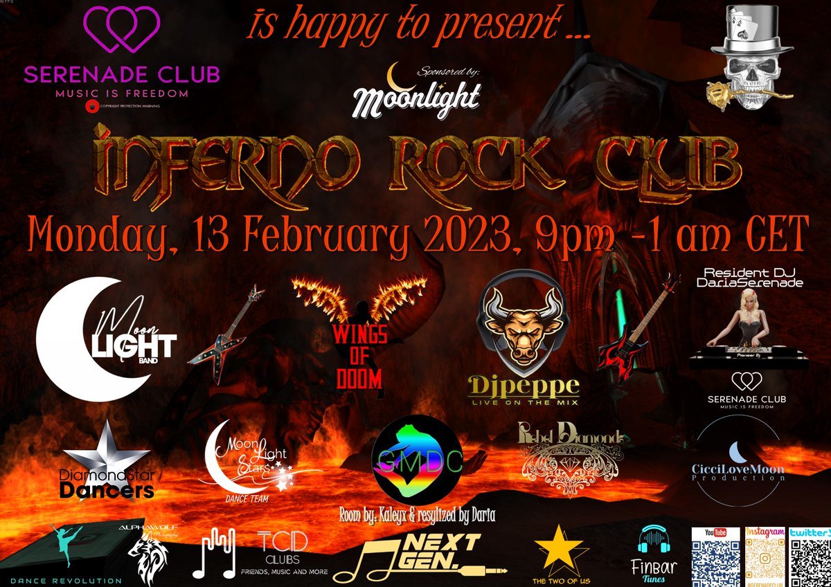 Inferno Rock Club - Community Calendar - Genesis3DX