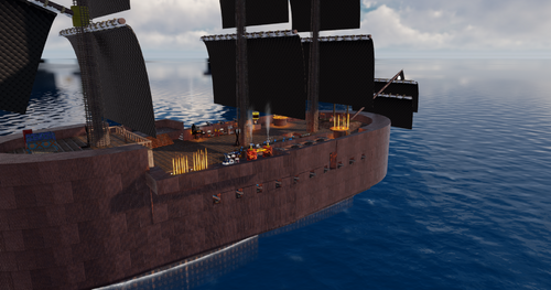 24 Gun Pirate Ship - Boats & Yachts - Genesis3DX - Your 3DXChat Community
