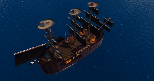 24 Gun Pirate Ship - Boats & Yachts - Genesis3DX - Your 3DXChat Community