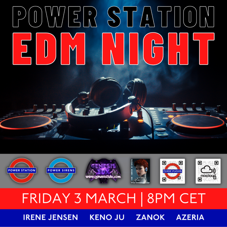 Power Station Presents: EDM Night - Genesis3DX Supporters - Genesis3DX