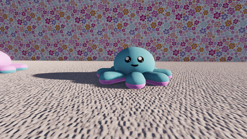 Reversable Octopus Plushie Pink & Blue By TsJenny - Animals, Creatures ...