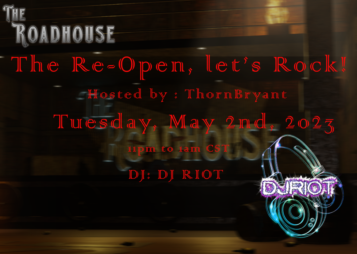The Re-Open, Let's Rock! - Community Calendar - Genesis3DX