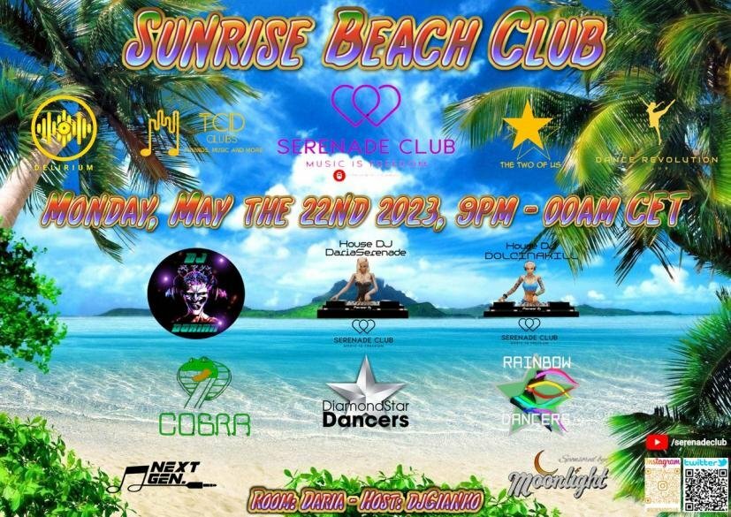 SunRiseBeach-Club - Community Calendar - Genesis3DX - Your 3DXChat ...
