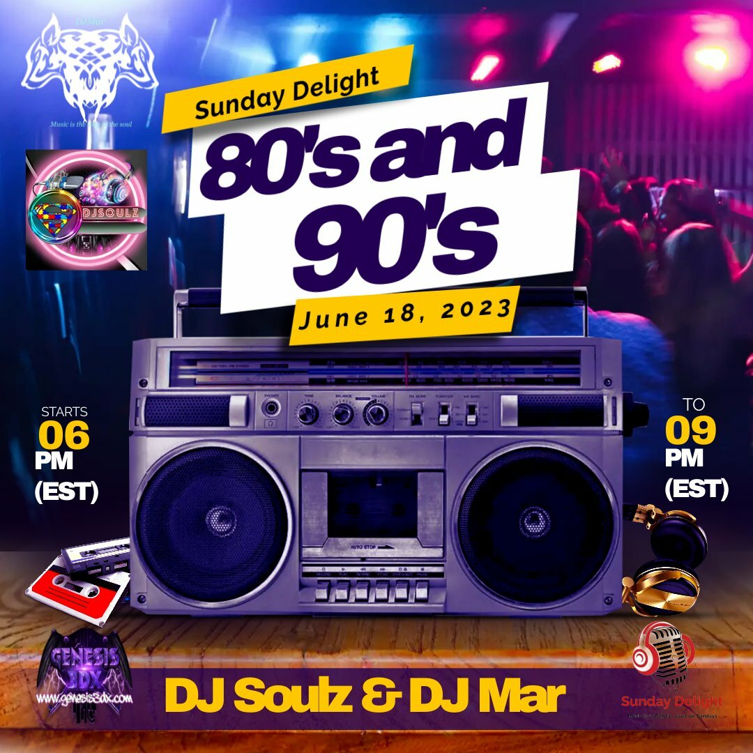 Sunday Delight Goes Back to the 80s & 90s - Genesis3DX Supporters ...