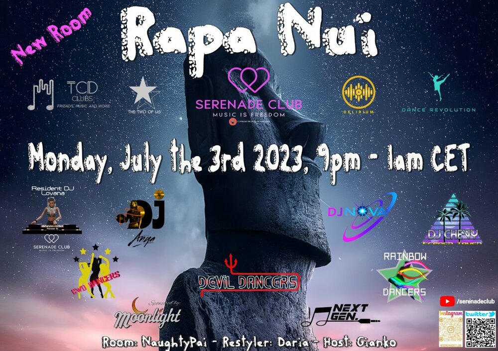 🐬Rapa Nui 🌊 - Community Calendar - Genesis3DX