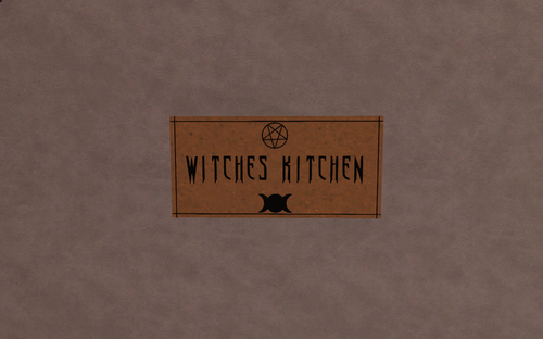Witches Kitchen Sign - Artwork, Signs, & Logos - Genesis3DX