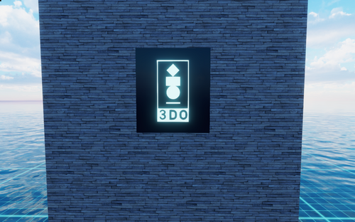 3DO Wall Art / Sign - Artwork, Signs, & Logos - Genesis3DX