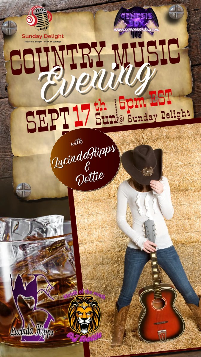 SUNDAY DELIGHT GOES COUNTRY! - Genesis3DX Supporters - Genesis3DX ...