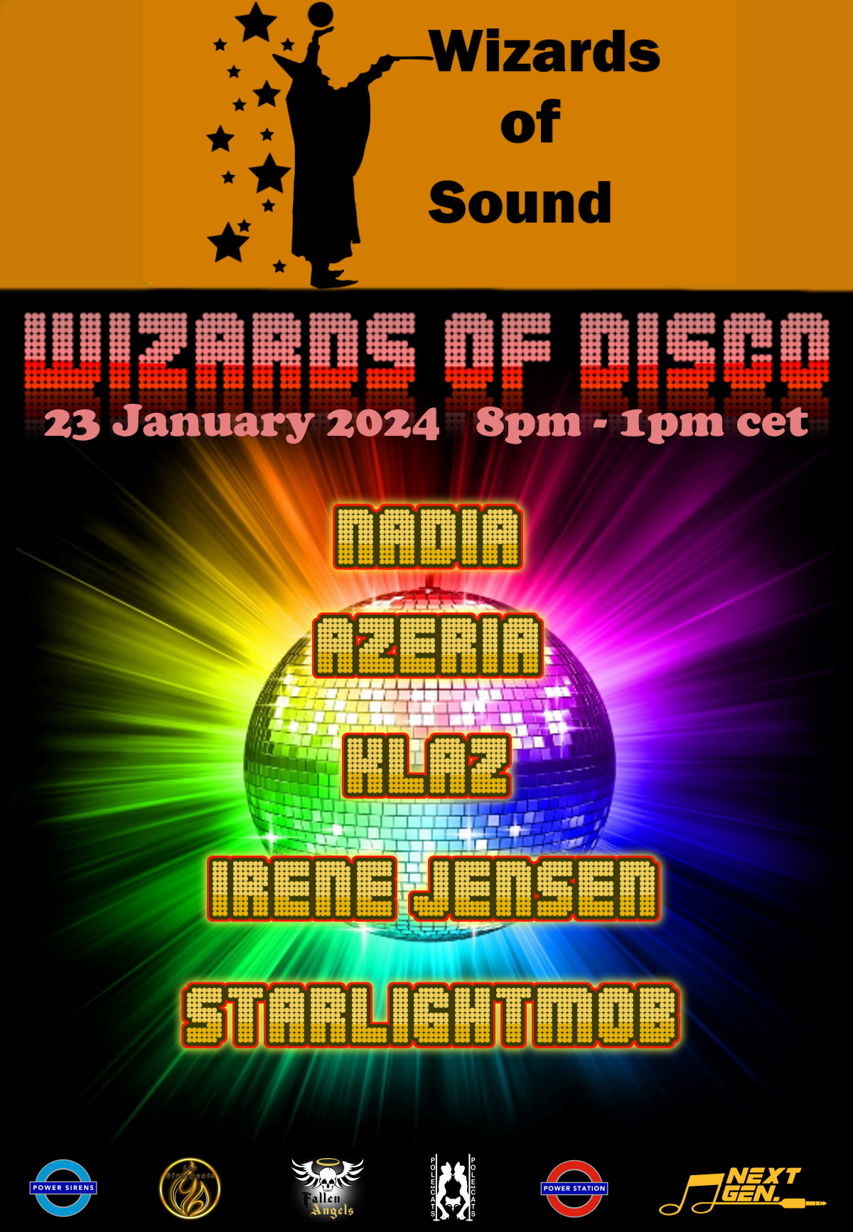 Irene Jensen @ Wizards of Disco - DJ Schedule - Genesis3DX
