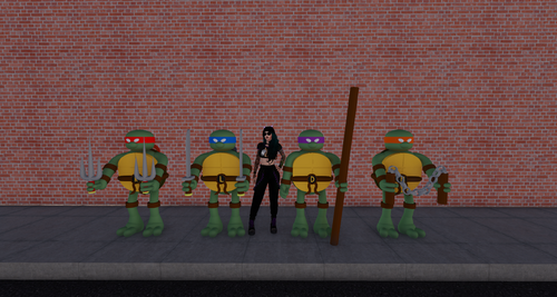 TMNT Figure Set By TsJenny.world - Jenny's Designs ™ - Genesis3DX ...