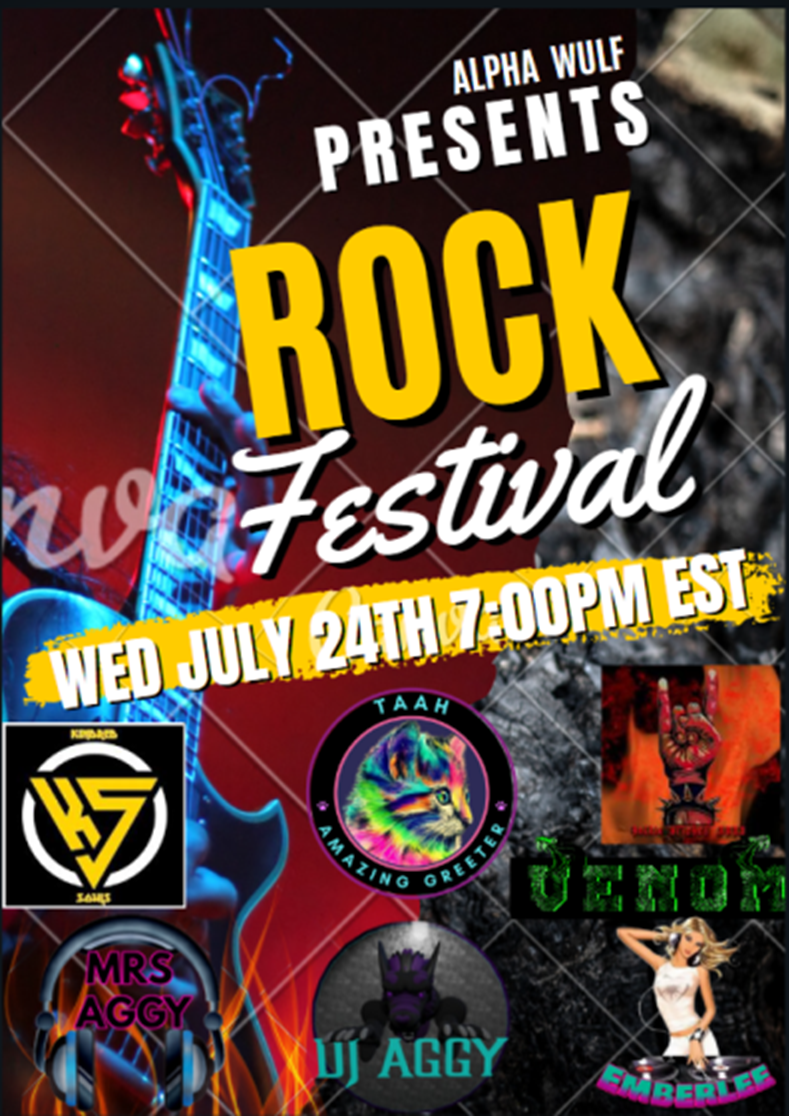 🐺 Rock Festival 2024🐺 - Genesis3DX Supporters - Genesis3DX - Your ...