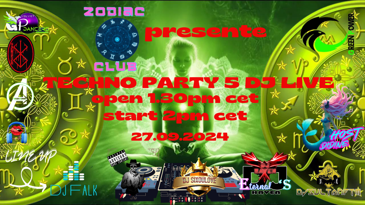 zodiac club - Community Calendar - Genesis3DX - Your 3DXChat Community